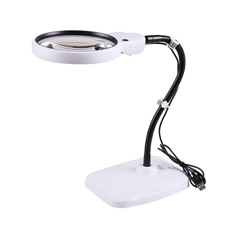 Flexibele tafelloep met LED - 2x/6x vergroting – Seniorshop